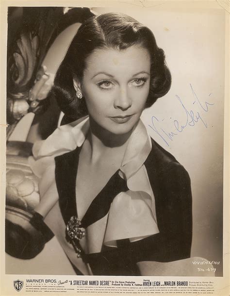 Vivien Leigh Studio Portrait From Leighs Second Academy
