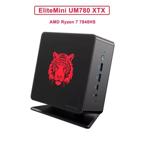 MINISFORUM ELITEMINI UM780 XTX Advanced Micro Devices Ryzen 7840HS RAM 32 GB SSD 1 TB Da Ufficio