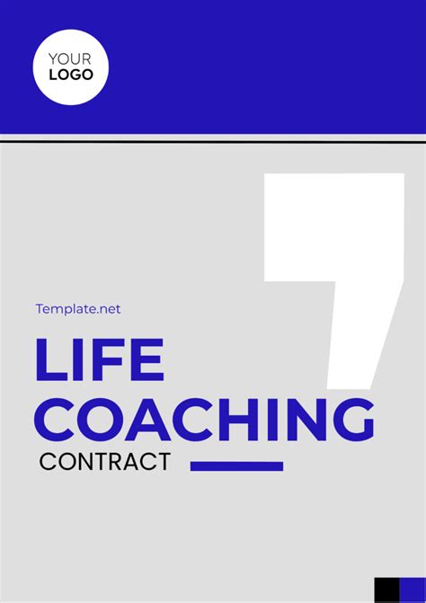 Free Life Coaching Contract Template To Edit Online