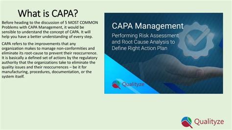 Capa Management Software Ppt