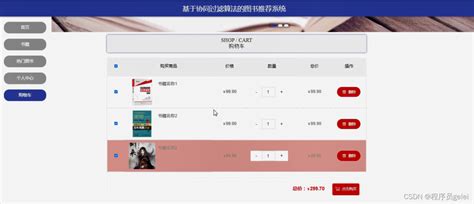 基于java协同过滤算法的图书推荐系统设计和实现源码lw调试文档讲解等 阿里云开发者社区
