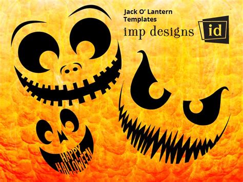 Free Jack O Lantern Templates Imp Designs Llc