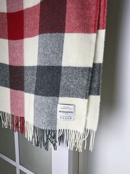 AVINAMAS Плед LAMBS WOOL , Овечья шерсть, 220 см х 140 см купить на ...