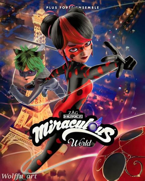 Poster Miraculous World Tekeningen Disney Figuren Disney Disney Figuren
