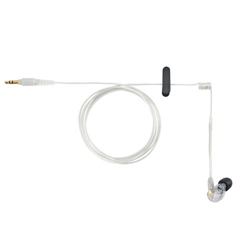 Shure Earphone Intercom Adapter Cable With Isolation Coil And Clip At Gear4music