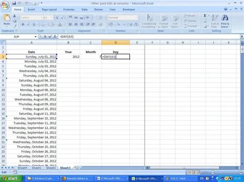 How To Separate Date From Microsoft Excel Techyv