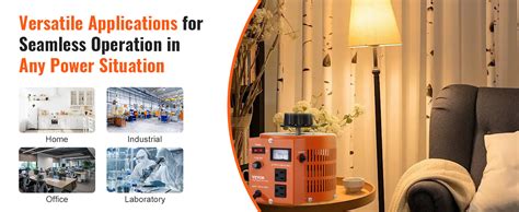 VEVOR 2000VA Auto Variable Voltage Transformer 15 3 110V Input 0 130V Output AC Voltage