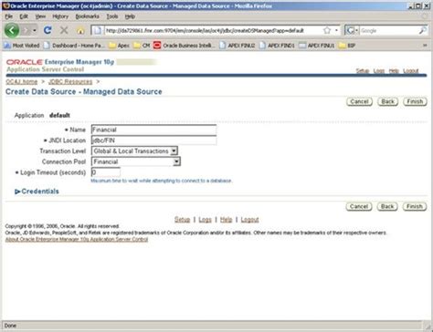 Oracle Bi Publisher Consulting Jndi Connection For Oc4j
