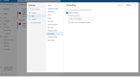 Set Up Auto Forward In Outlook Desktop Printable Online