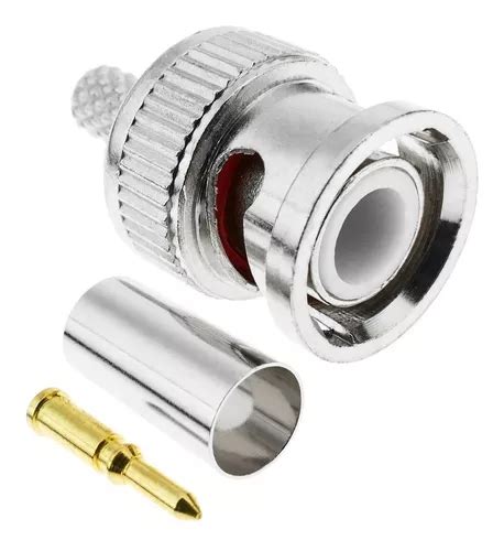 Conector Bnc Para Rg58 A 3 Piezas 2 Conectores