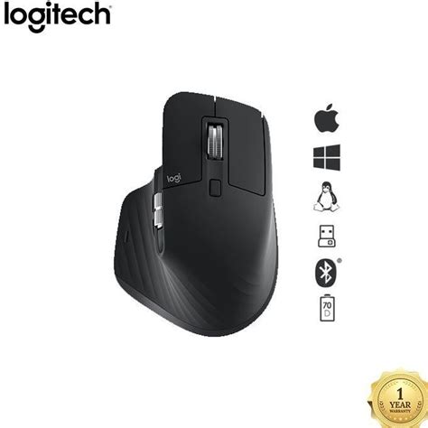 Jual Logitech MX Master 3 Wireless Bluetooth Multi Device Mouse MX ...
