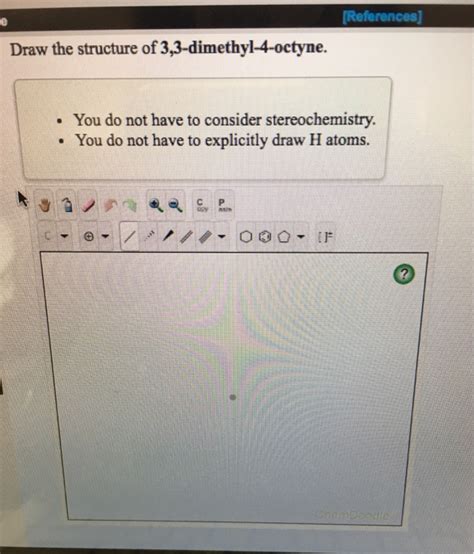 Solved Draw The Structure Of 3 3 Dimethyl 4 Octyne You Do