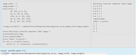 Solved Given Is A Binary 8 Bit Input Image In The Form Of A Chegg Com