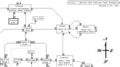 Zork Ii Map Map Rpg Maps Interactive Fiction