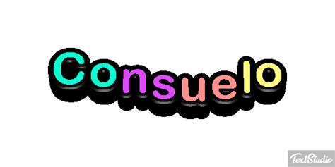 Consuelo Name Animated  Logo Designs