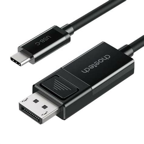 Кабель Choetech Displayport Usb Type C M M 1 8 м Black Xcp 1803