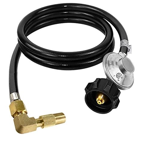 Mcampas 5 Feet Low Pressure Propane Regulator And Hose For Blackstone