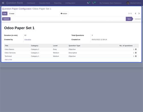 Odoo Question Paper Generator Questions Randomizer In Odoo Webkul