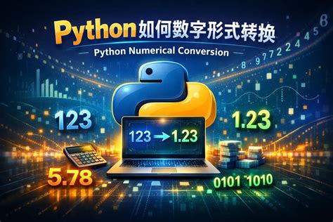 Python如何数字形式转换 Python如何数字形式转换