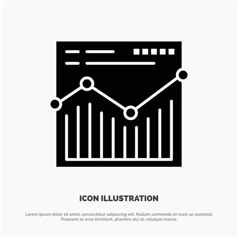 Analysis Web Website Report Solid Black Glyph Icon 13297344 Vector Art