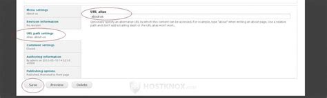 Hostknox Drupal Clean Urls And Url Aliases Tutorial