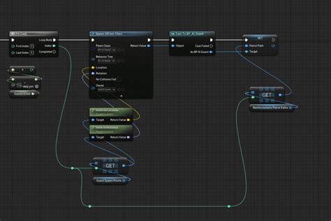spawning ai during runtime and getting an blueprint runtime error r