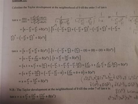 calculus how to deal with little o notation when we apply taylor s