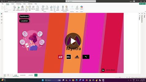 Powerbi Datavisualization Myntra Ecommerce Dataanalytics… Ashish