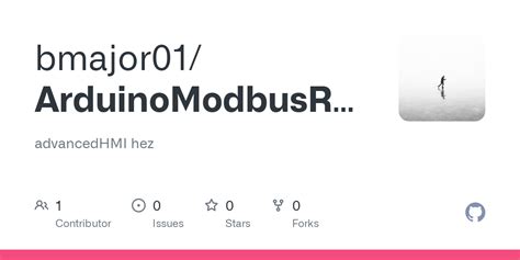 GitHub Bmajor ArduinoModbusRTU AdvancedHMI Hez