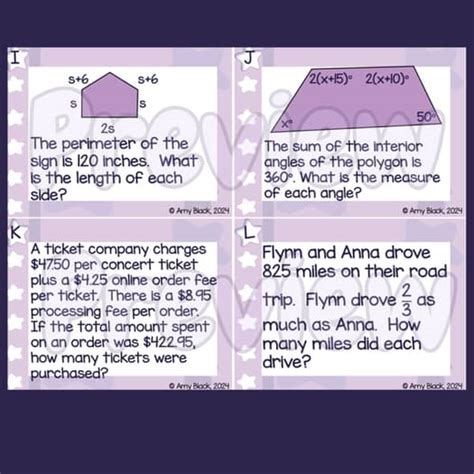 Solving Multi Step Equations Word Problems By Algebra Life By Amy
