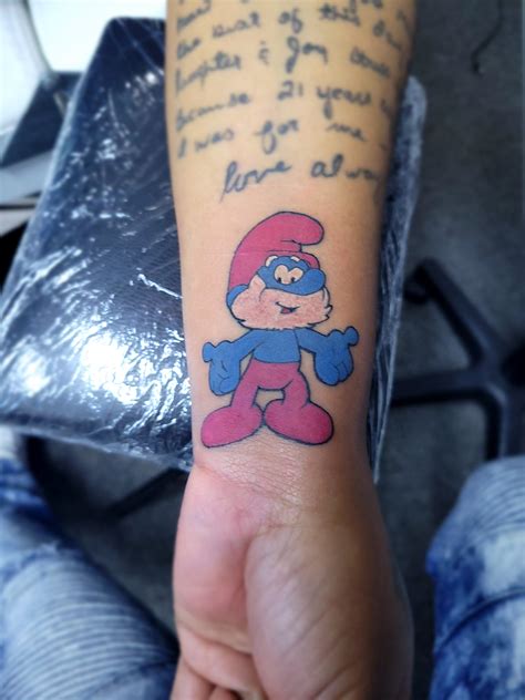 Smurf Tattoos Smurf Love Writers Club Amino