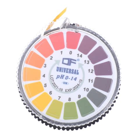 Acid Ph Test Paper Roll Universal Ph Test Strips For Liquid Solutions Examination Papers For