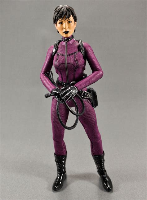 A Review Of Mezcos Catwoman Purple Suit Variant Figure From Their