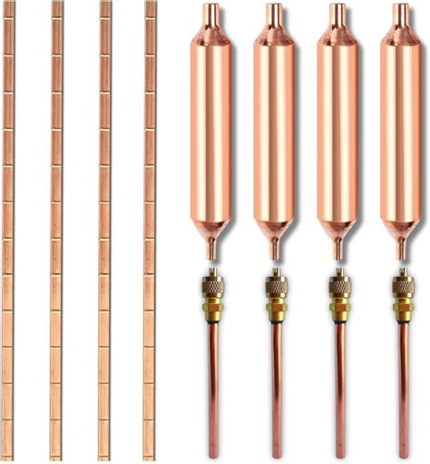 Refrigerator Filter Dryer 12pcs Copper Access Valve 14 Filter Dryer