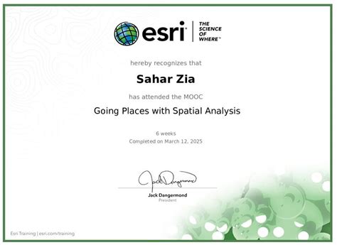 Gis Spatialanalysis Esri Datascience Mooc Continuouslearning