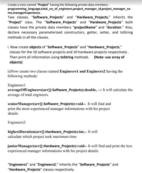 solved write java programnote use the objects of question