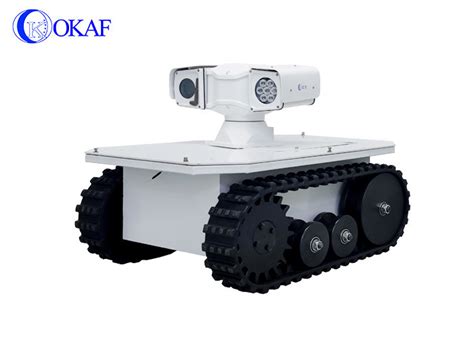 smart surveillance security patrol robot diy educational crawler robot