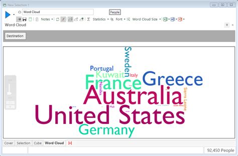 Finding Your Way Around The Selection Window
