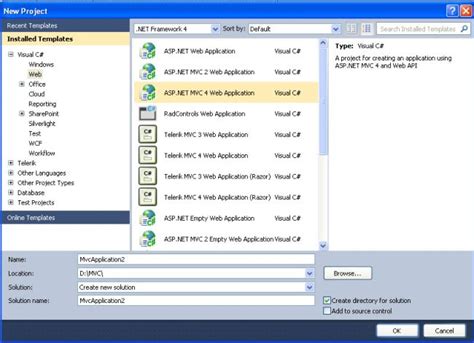 Mvc 4 Entity In Sql Server