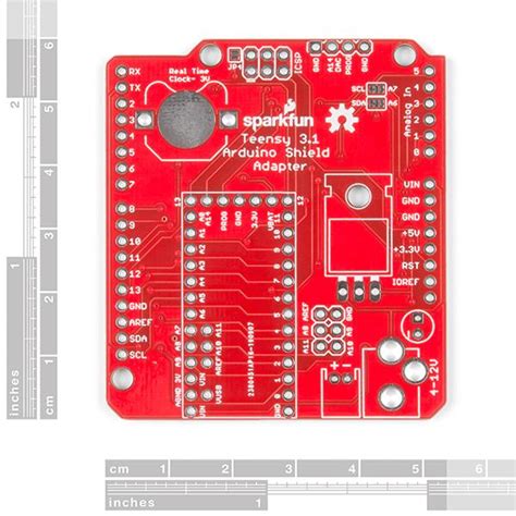 Teensy Arduino Shield Adapter Opencircuit