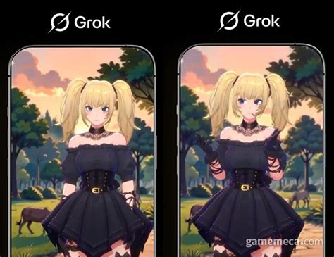 일론 머스크 Ai 챗봇 그록에 애니메이션 풍 동반자 추가