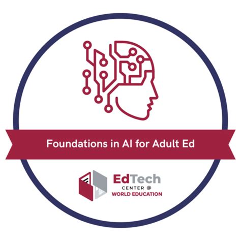 Foundations In Ai For Adult Ed Credly