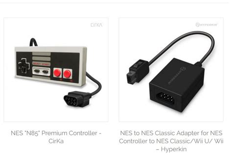 Hyperkins Nes Classic Peripherals Let You Use A Real Nes Gamepad