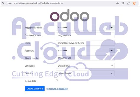 One Click Installation Of Odoo Community Edition From Marketplace