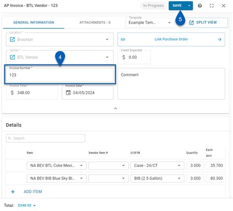 AP Invoice Templates