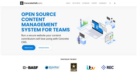 Concrete5 は Concrete Cms（コンクリートcms）に名称変更し、新しいサイトが公開されました！ マカルーデジタル