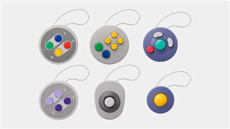 Nintendo Expands “controller Button Collection” Keychain Options