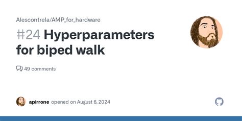 Hyperparameters For Biped Walk Issue 24 Alescontrela For Hardware GitHub
