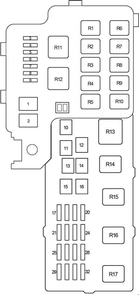 95 Toyota Camry Fuse Box Diagram And Wiring Guide