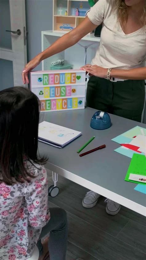 Teacher Using Led Lightbox With Text Red Stock Video Pond5
